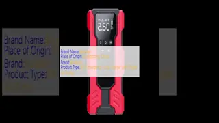 Aurasun 1800A Jump Starter and Tire Inflator