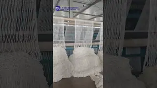 Polyester Drone Defense Net Machine Weaving Demonstration