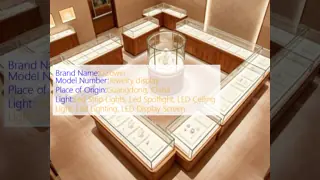 Custom Luxury Jewelry Display Cabinets for Boutique Stores