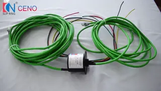 Industrial Slip Ring for Power and Ethernet Transmission