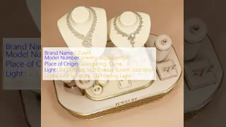 Luxury Velvet Jewelry Display Set for High End Retail