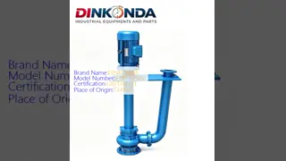 DINKONDA Vertical Sewage Mud Pump High Efficiency Solution