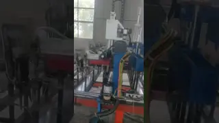 High Speed Automatic Twisted Wire Mesh Production Line