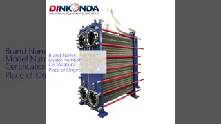 Marine Plate Heat Exchanger Anti Vibration Seawater Resistant