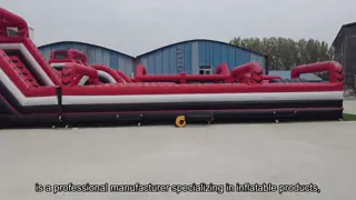Mega Commercial Inflatable 5K Obstacle Course Rental