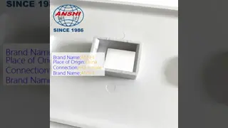 ANSHI RJ45 Wall Plate Easy Network Cable Management