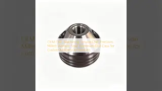 Custom CNC Precision Motorcycle Silencer End Caps