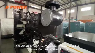 500kW Industrial Diesel Generator Heavy Duty Power Solution