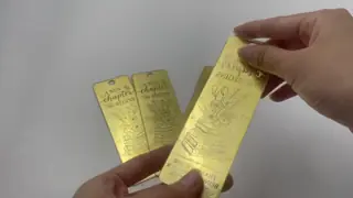 Laser Cut Acrylic Mirror Tag