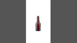 500ml Heavy-Wall Swing Top Glass Bottle (430g) | Amber & Clear