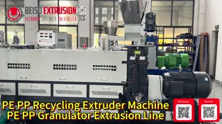 Recycle PVC PE PP Extruding Granulator for Granulation and Pelletizer in Mexico Argentina Brazil