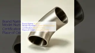 ASTM B466 CuNi 90 10 LR Elbow Corrosion Resistant Fitting
