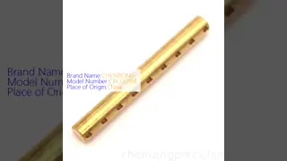 Custom CNC Brass Flange Plate Precision Machining