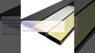 Luxury Stainless Steel Bathroom Pipe Modern Finish