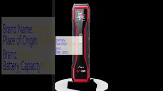 1800A Compact Car Jump Starter and Tire Inflator