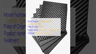 High Strength Carbon Fiber Sheets for Robotics