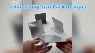 Hot Bent Mirror Acrylic Stand