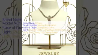 Luxury Jewelry Display Stand for Boutique Store
