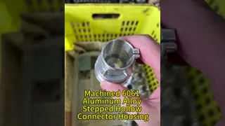 CNC Machining Expert - 6061 Step Hollow Connector Housing