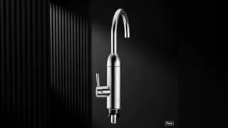 220V 3300W Basin Sink Heating Tap With Temperature Display Instant Instant Water Heater Tap Kitchen
