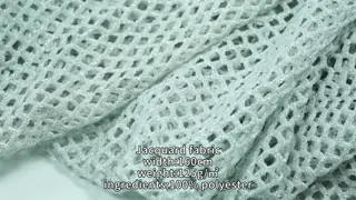 Diamond Jacquard Mesh Fabric for Chic Fashion Layers