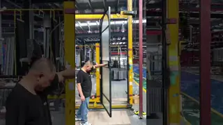French Retro Aluminium Partition Glass Door
