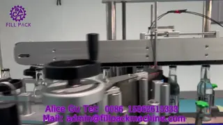 2351 M6 Self-Adhesive Double-Sided Labeling Machine for Glass Bottles