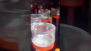 High Speed Robotic Spraying Line for Cosmetic Glass Bottles