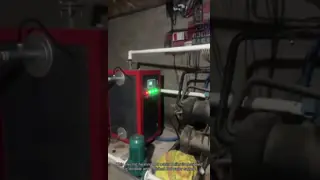 Electric Heating Hot Water Boiler in Operation
