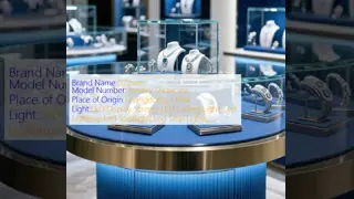Luxury Jewelry Display Case with LED Lighting