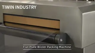 Blister packing machine ALU-PVC/ALU-ALU, advance Servo-driven