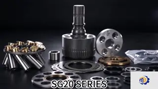SG20 Hydraulic Pump Repair Kit Cylinder Block Valve Plate Piston Shoes Excavator Aftermarket Replace