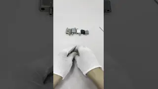 Round Cylindrical Cable Gripper Self Locking Wire Rope Adjuster for Ceiling Lights and Sign Displays