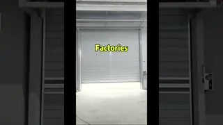 VFD Industrial High Speed Door Quiet Smooth Operation