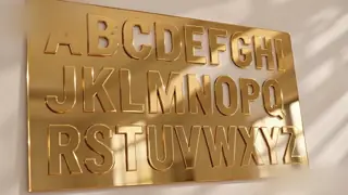 Acrylic Self Adhesive Alphabet Letters