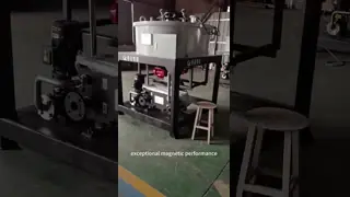 High Efficiency Magnetic Separator for Kaolin and Quartz