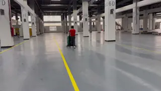 Industrial Floor Scrubber M5A Fast Warehouse Cleaning