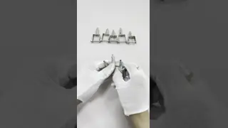 Slim Rectangular Wire Gripper Self Locking Cable Hanging Connector for Ceiling Display Suspension