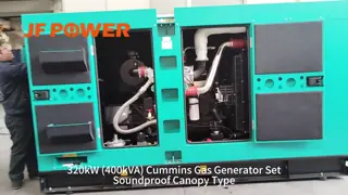 400KVA Silent Gas Generator Reliable Prime Power Solution