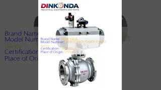 DINKONDA Q47F Fixed Ball Valve for Industrial Power Plants