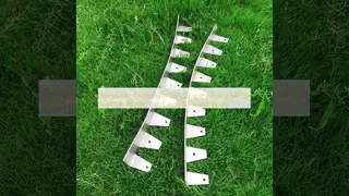 Heavy Duty Aluminum Garden Edging For Perfect Lawn Borders