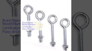 Super Duplex 2507 M10 Eye Bolts Corrosion Resistant