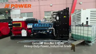 1000kW Weichai Diesel Generator Industrial Power Solution