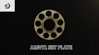 Excavator Pump Replacement Parts A10V71 SET PLATE R902437512  Excavator Spare Parts