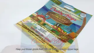 Custom Frozen Food Packaging Bags for Seafood and Meat