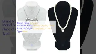 Premium Flannel Jewelry Display Stand for Retail Stores