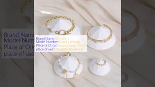 Luxury Wood Jewelry Display Set for High End Stores