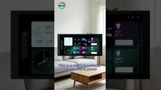 KTP007 KNX Smart Touch Screen | 6.9‑inch Wall‑mount Home & Building Control Panel