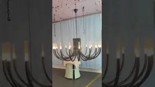 Modern Crystal Candle Chandelier Elegant Home Lighting