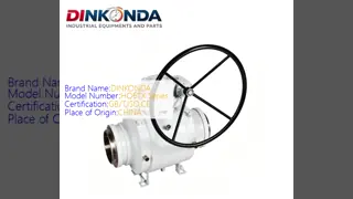 DINKONDA Top Mounted Fixed Ball Valve Maintenance Solution